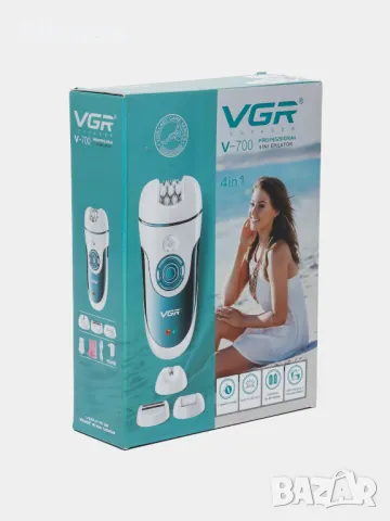 Акумулаторен епилатор VGR, Модел V-700, Водоустойчив в Други в гр. Силистра - ID48262784 — Bazar.bg