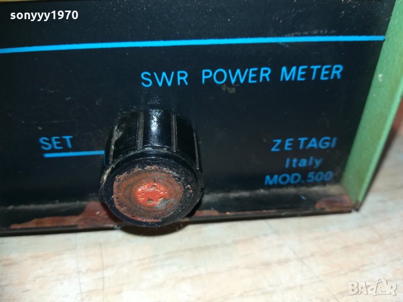 поръчано-zetagi model 500-swr power meter-made in italy в Други в гр. Видин - ID30180359 | Bazar.bg