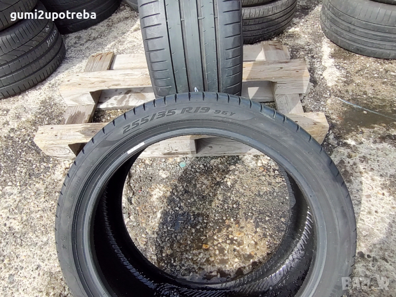 255/35/19 Пирели Пи Зеро 2019г 4,5мм Рън Флат в Гуми и джанти в гр ...