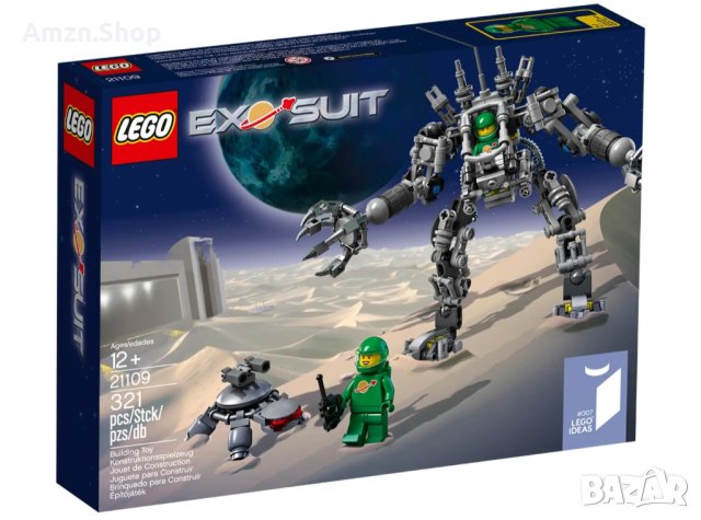 Lego 21109 Exosuit Lego Ideas Lego Green Spaceman Classic space в ...