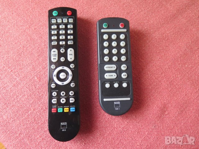 NAD SR8, NAD TNR1-дистанционно в Ресийвъри, усилватели, смесителни ...