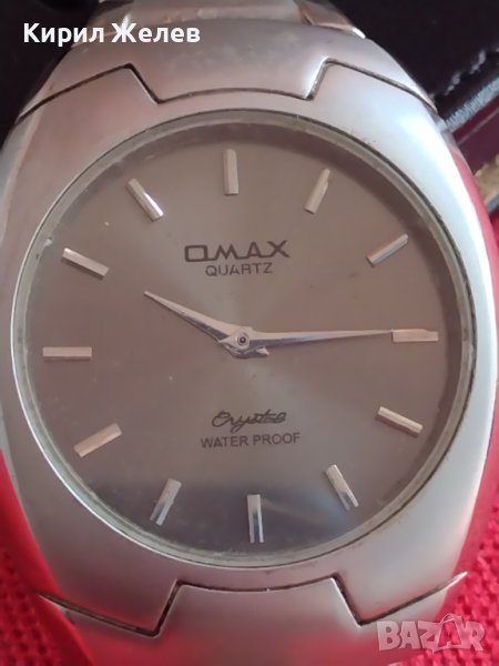 Фешън модел дамски часовник QMAX QUARTZ CRISTAL WATERPROOF много красив ...