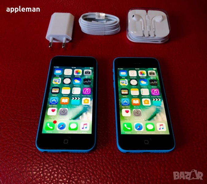 Apple iPhone 5c 32Gb син Фабрично отключен в Apple iPhone в гр. Пловдив - ID37437504 | Bazar.bg