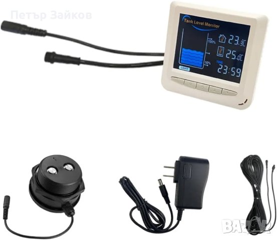 Ултразвуков контролер за ниво на течности Монитор за ниво на водата в ...