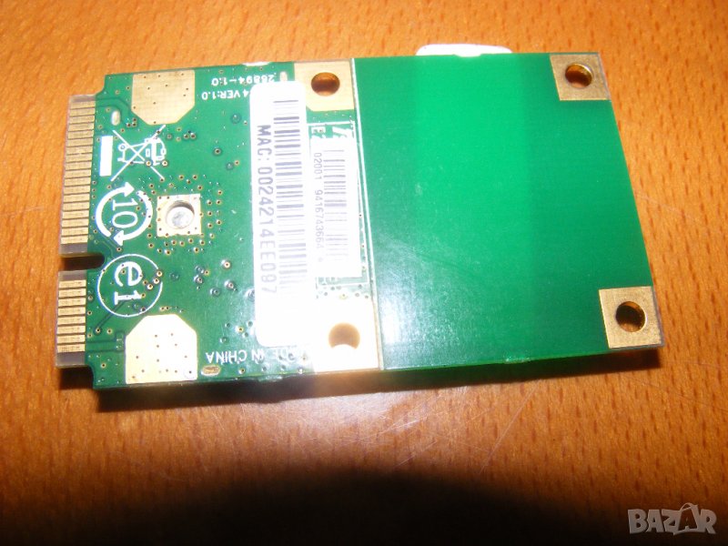 Realtek RTL8187SE безжичен LAN PCIE мрежов адаптор за лаптоп=2лв в ...