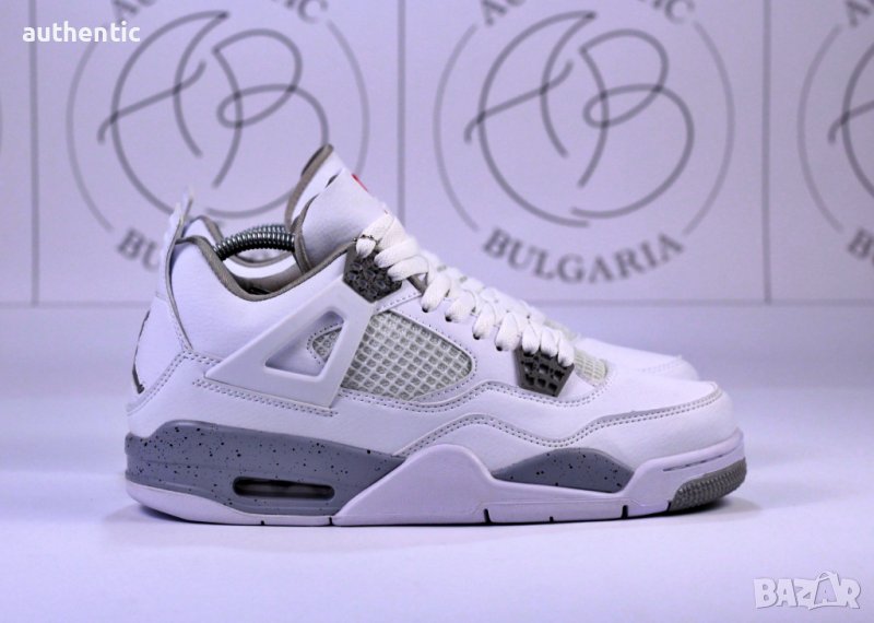 Nike Jordan Retro 4 White Oreo, Taupe Haze, Purple Metallic в Спортни ...