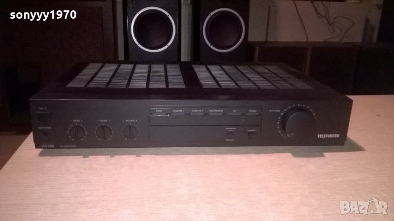 telefunken ha-680 усилвател-внос швеицария в Ресийвъри, усилватели ...