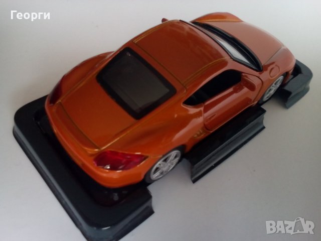 Количка макет умален модел автомобил мащаб 1/43 Porsche Cayman Порше 1: ...