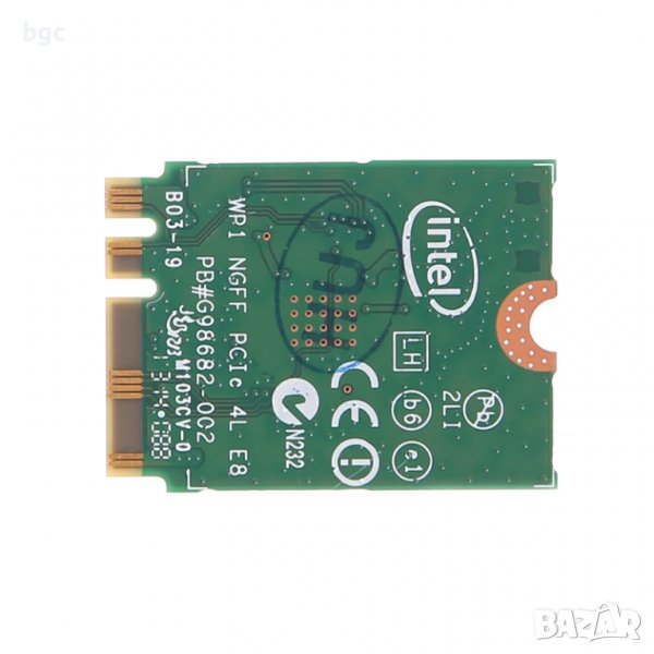 НОВА Двубандова Wi-Fi Мрежова Карта Wireless-AC 3160 Intel 3160HMW 2.4 ...