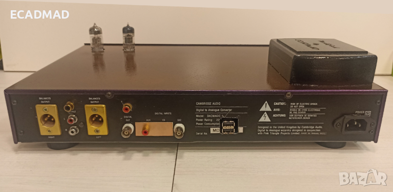 DACMagic – DAC – TDA1305 – ЦАП/ДАК с Лампов изход USB в Ресийвъри ...