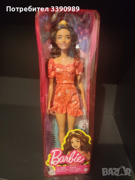 Barbie Fashionistas 182 Кукла Барби Фешънистас 182 с дълга коса и ...