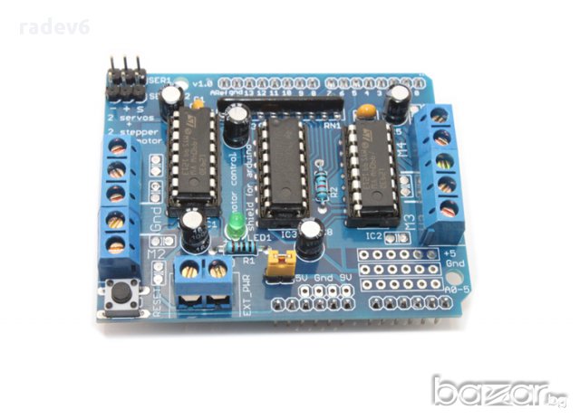 Ардуино шийлд за мотори L239D, Arduino в Друга електроника в гр. Полски ...
