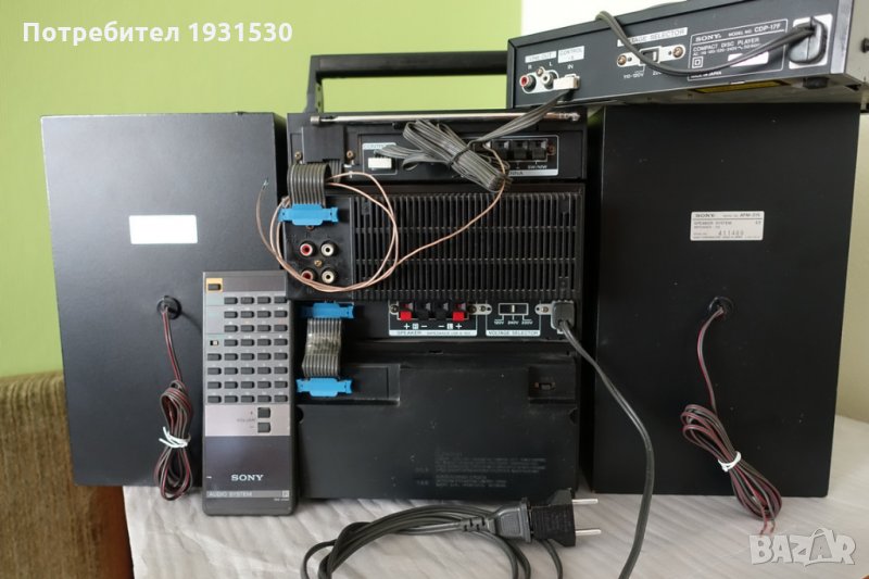 Sony FH-215R компактна система със CD плеър Sony CDP-17F, ориг ...