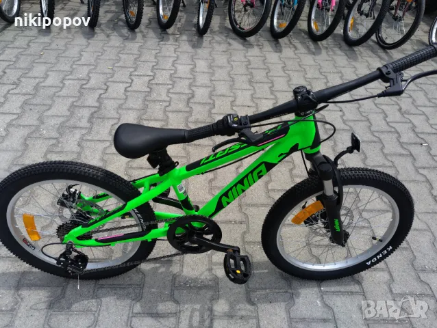PASSATI Алуминиев велосипед 20" NINJA зелен в Велосипеди в гр ...