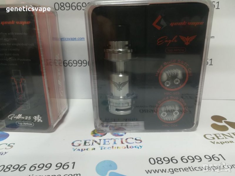 GeekVape Griffin 25 6ml RTA Rebuildable Tank Atomizer - оригинален! в ...
