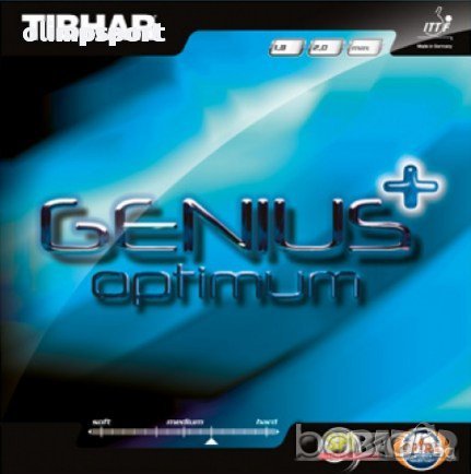 гума за тенис на маса Tibhar GENIUS OPTIMUM нова в Тенис в гр. Варна ...