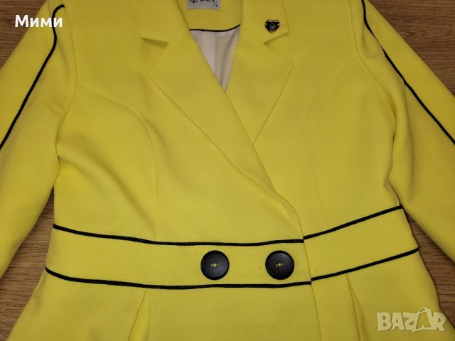 Елегантно жълто сако Lucy в Сака в гр Добрич Id38296809 — Bazarbg
