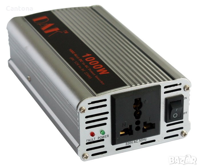 Инвертор 24 V-220V, 1000W, за камион, автобус в Аксесоари и консумативи ...
