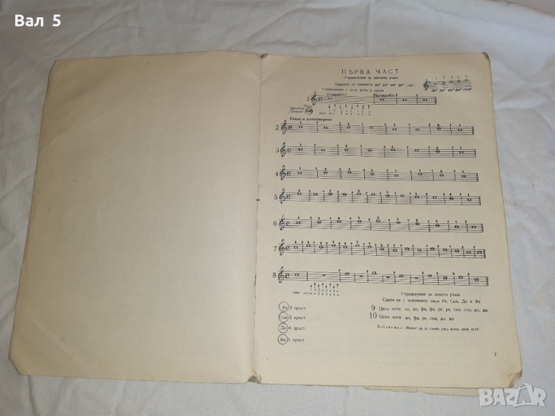 Стари партитури , партитура , школи , ноти , АКОРДЕОН 1965 г в ...