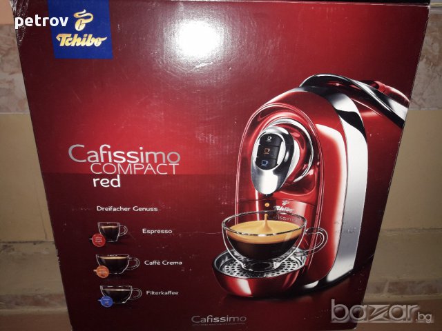 TCHIBO CAFISSIMO COMPACT - ЧЕРВЕНА в Кафемашини в гр. Плевен ...