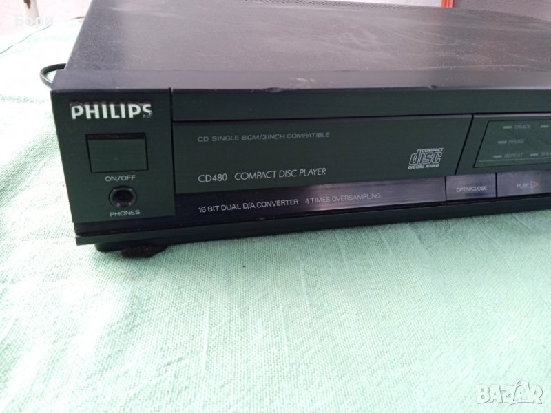 PHILIPS CD-480 2 х TDA1541 CD Player в Плейъри, домашно кино ...