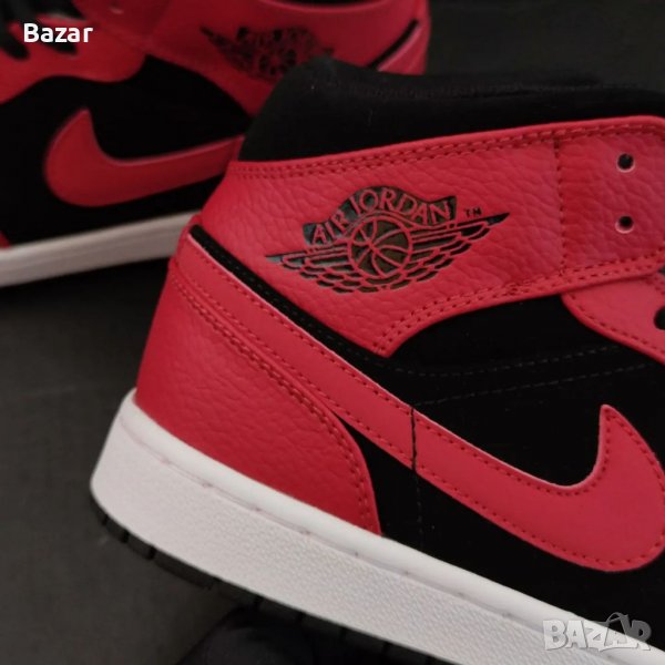 Nike Air Jordan 1 Mid SE Reverse Red Червени Черни Нови Оригинални ...