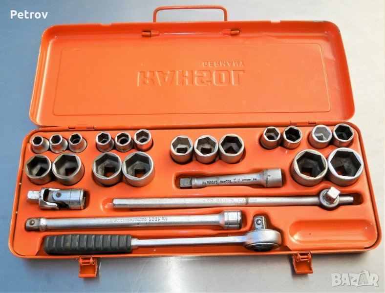 RAHSOL (GEDORE) - PROFI 1/2" Гедория от най - коравите !!! Вложки 10 ...