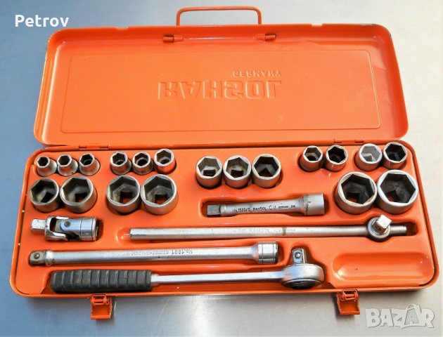 RAHSOL (GEDORE) - PROFI 1/2" Гедория от най - коравите !!! Вложки 10 ...