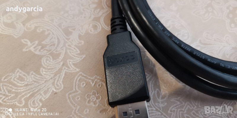 Coxoc displayport male to displayport male cable E344977-E High Speed ...