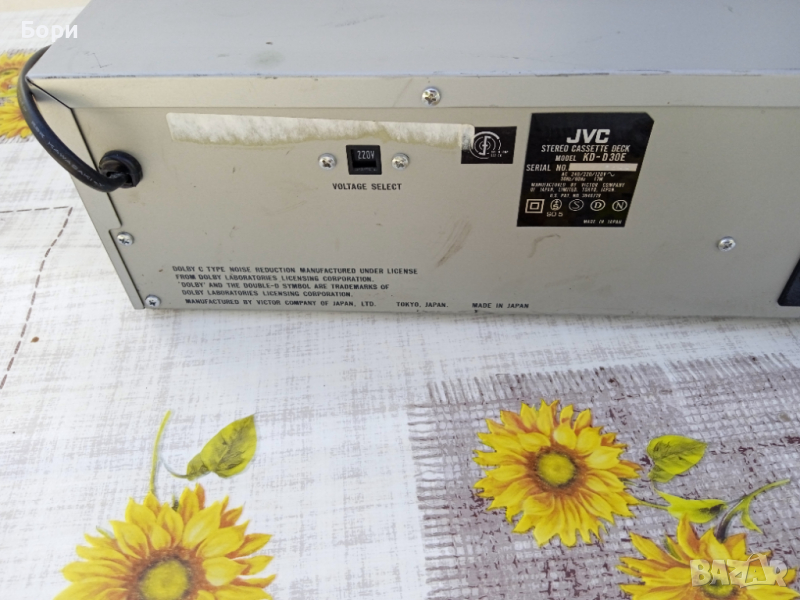 JVC KD-D30 Stereo Cassette Deck в Декове в гр. Враца - ID36548522 — Bazar.bg