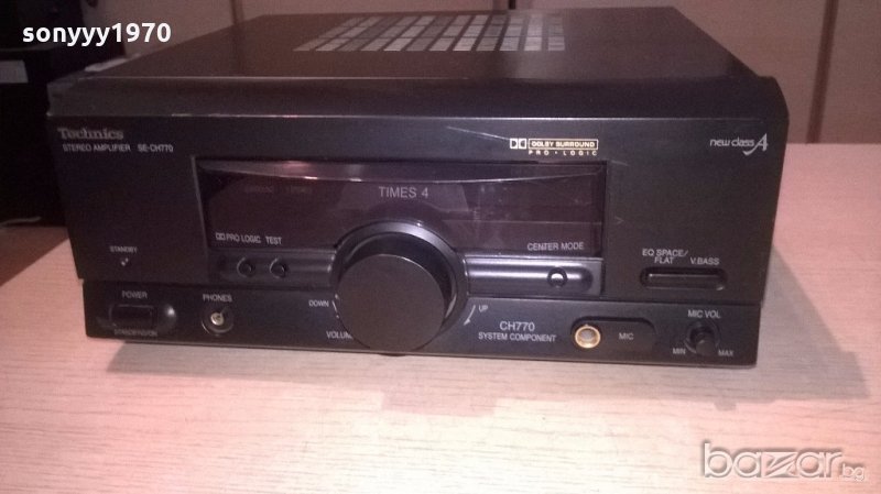 technics se-ch770-amplifier-japan-за ремонт-внос швеицария в Ресийвъри ...