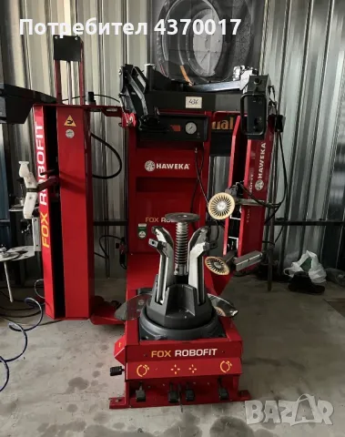 Машина за монтаж за гуми Робот за гуми HAWEKA Robofit mondolfo ferro в ...