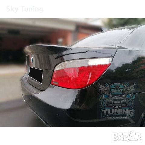 Бмв е60 Лип спойлер за багажник (Заден Капак) / BMW E60 CSL Spoiler в ...