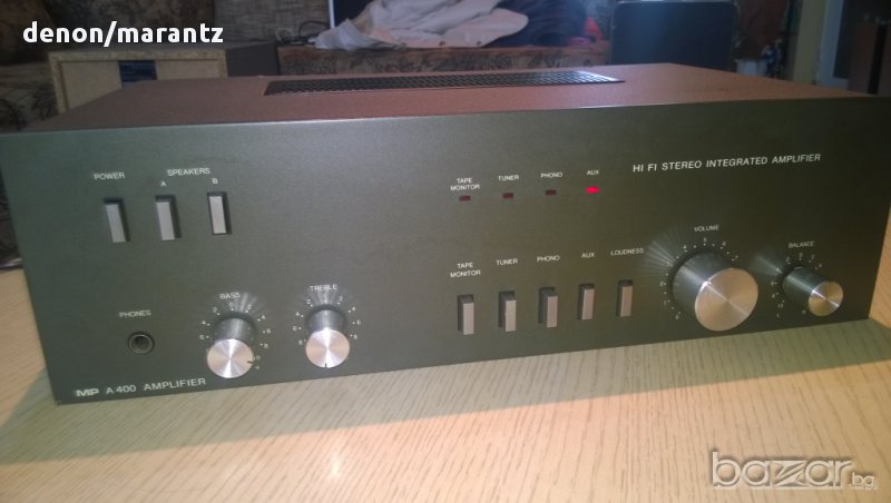 mp a400 hi-fi-stereo amplifier-140watt-за 4 броя колони-внос швеицария ...