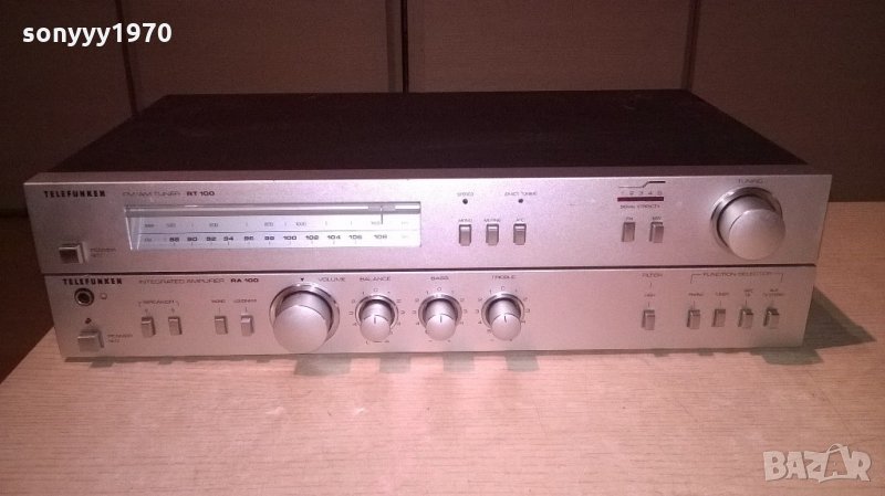 telefunken amplifier+telefunken tuner-внос швеицария в Ресийвъри ...