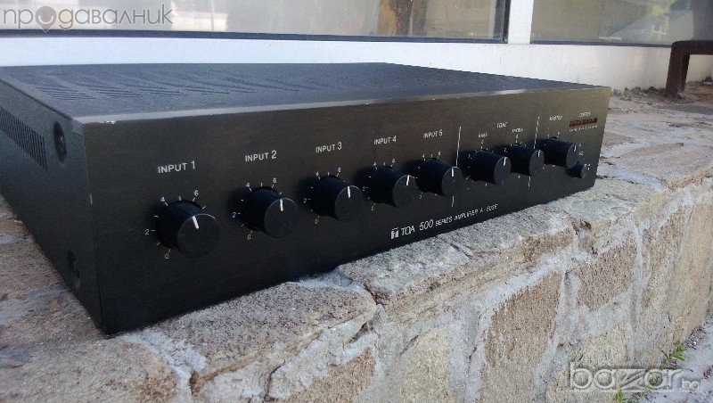 toa 500 series amplifier a-503e-profi ampli-mono-japan-индикация в ...