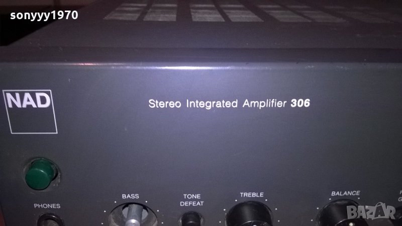 nad model 306-stereo amplifier-england в Ресийвъри, усилватели ...