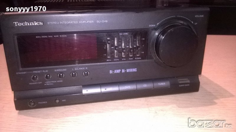 Technics su-ch9 stereo amplifier-japan-внос швеицария в Ресийвъри ...
