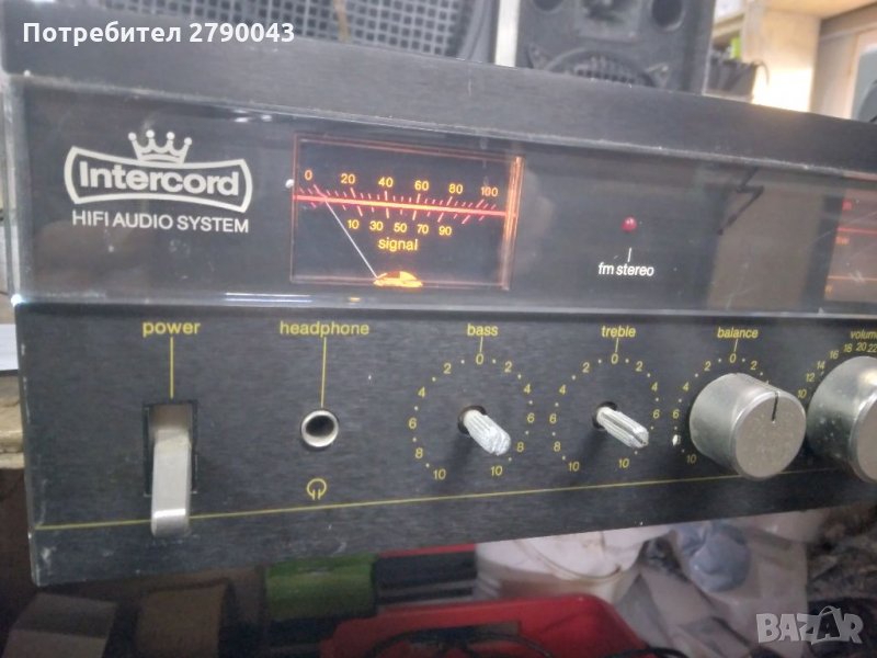Ретро ресивър INTERCORD в Ресийвъри, усилватели, смесителни пултове в с ...