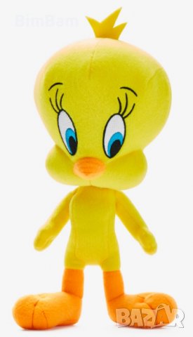 Голяма плюшена играчка Туити Looney Tunes / Tweety - 35см. в Плюшени ...