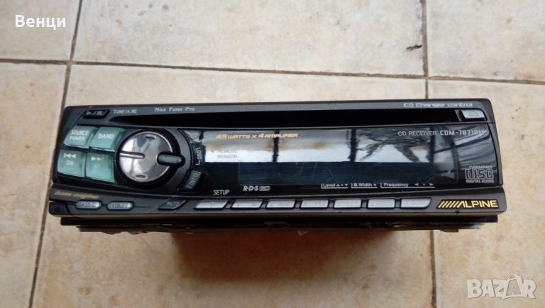 CD плейър Alpine CDM-7871RM в Радиокасетофони, транзистори в гр ...