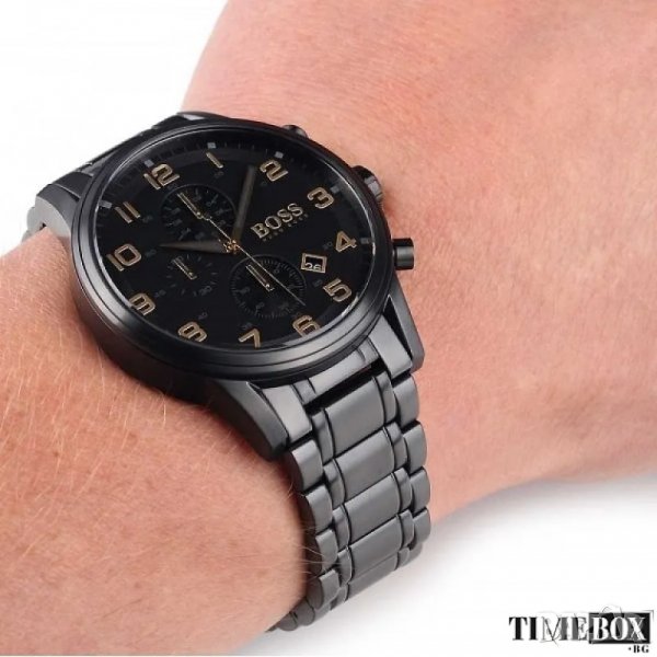 Hugo Boss 1513275 Aeroliner Chronograph. Нов мъжки часовник в Мъжки в ...