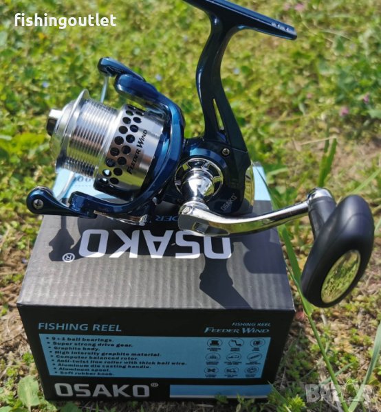 Фидер макара с 10 лагера , Osako Feeder Wind 4000 в Макари в гр. София - ID32245498 | Bazar.bg