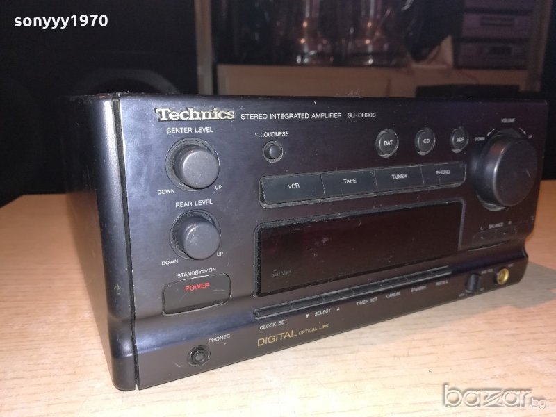 technics su-ch900 amplifier-made in japan-внос швеицария в Ресийвъри, усилватели, смесителни ...