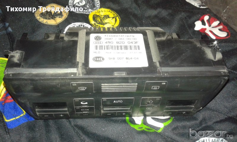 Климатроник панел Ауди А6 AUDI A6 C5 AIR CON HEATER PANEL 4B0820043F ...