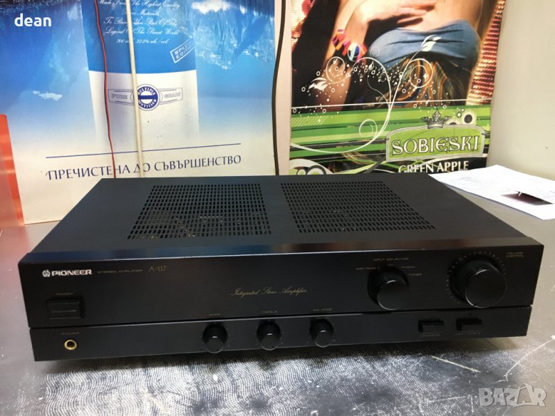 Pioneer A-117 Stereo Amplifier в Ресийвъри, усилватели, смесителни ...