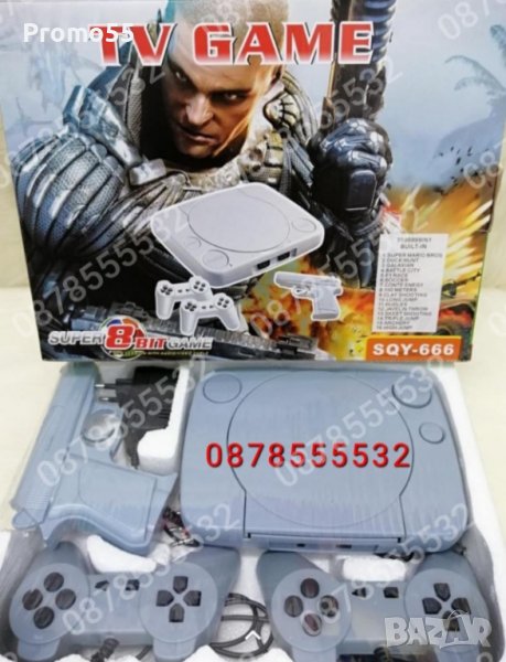 Игрова конзола с вградени игри,TV Game Super 8 BIT, Super Mario в Други ...