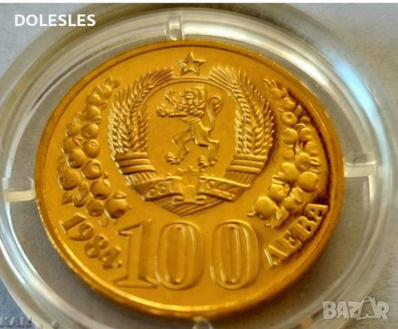 100 лева 1984 година Десетилетие на ООН за жените в Нумизматика и
