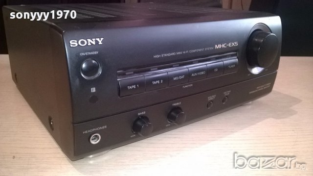 sony ta-ex5 amplifier-made in japan-внос швеицария в Ресийвъри ...