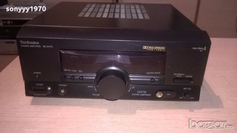 technics se-ch770-amplifier-japan-за ремонт-внос швеицария в Ресийвъри ...